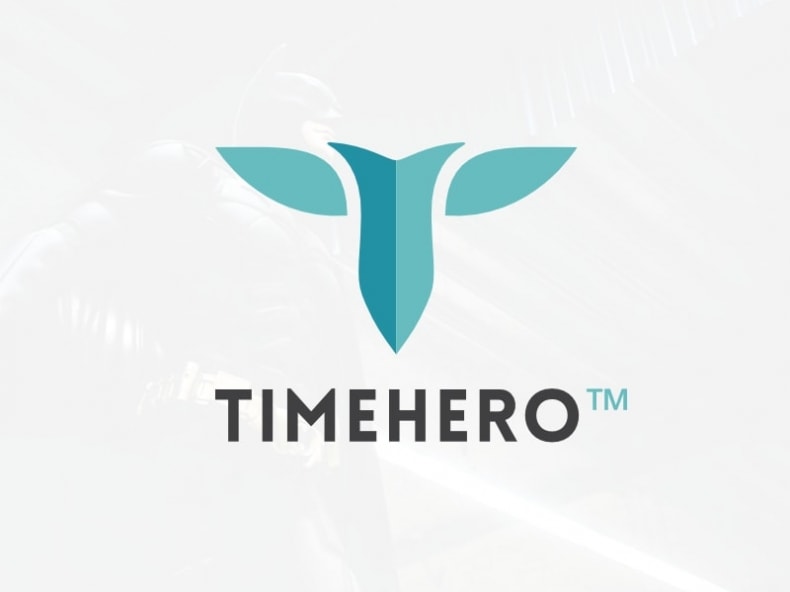 TimeHero Logo Design - WhiteX Design
