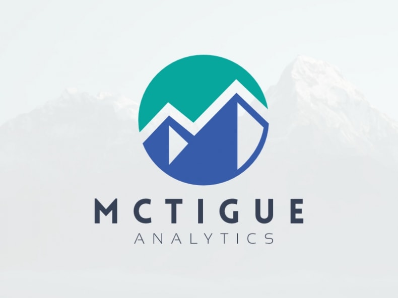 McTigue Analytics Logo Design - WhiteX Design